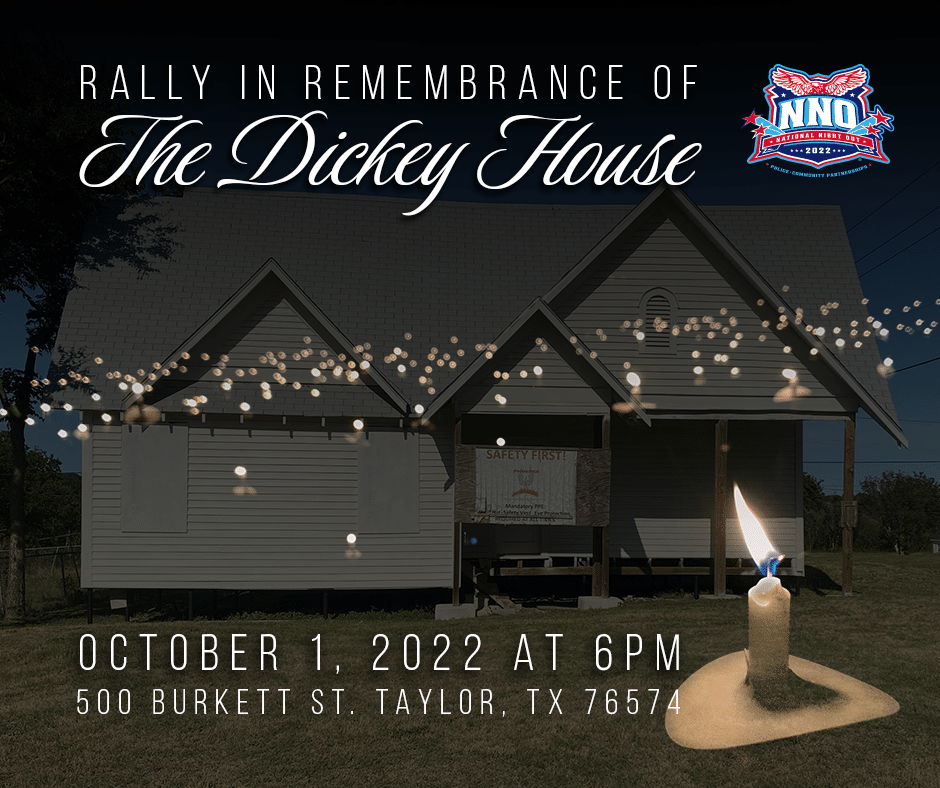 Rally in Remembrance of The Dickey House - Dickey Museum & Multipurpose ...